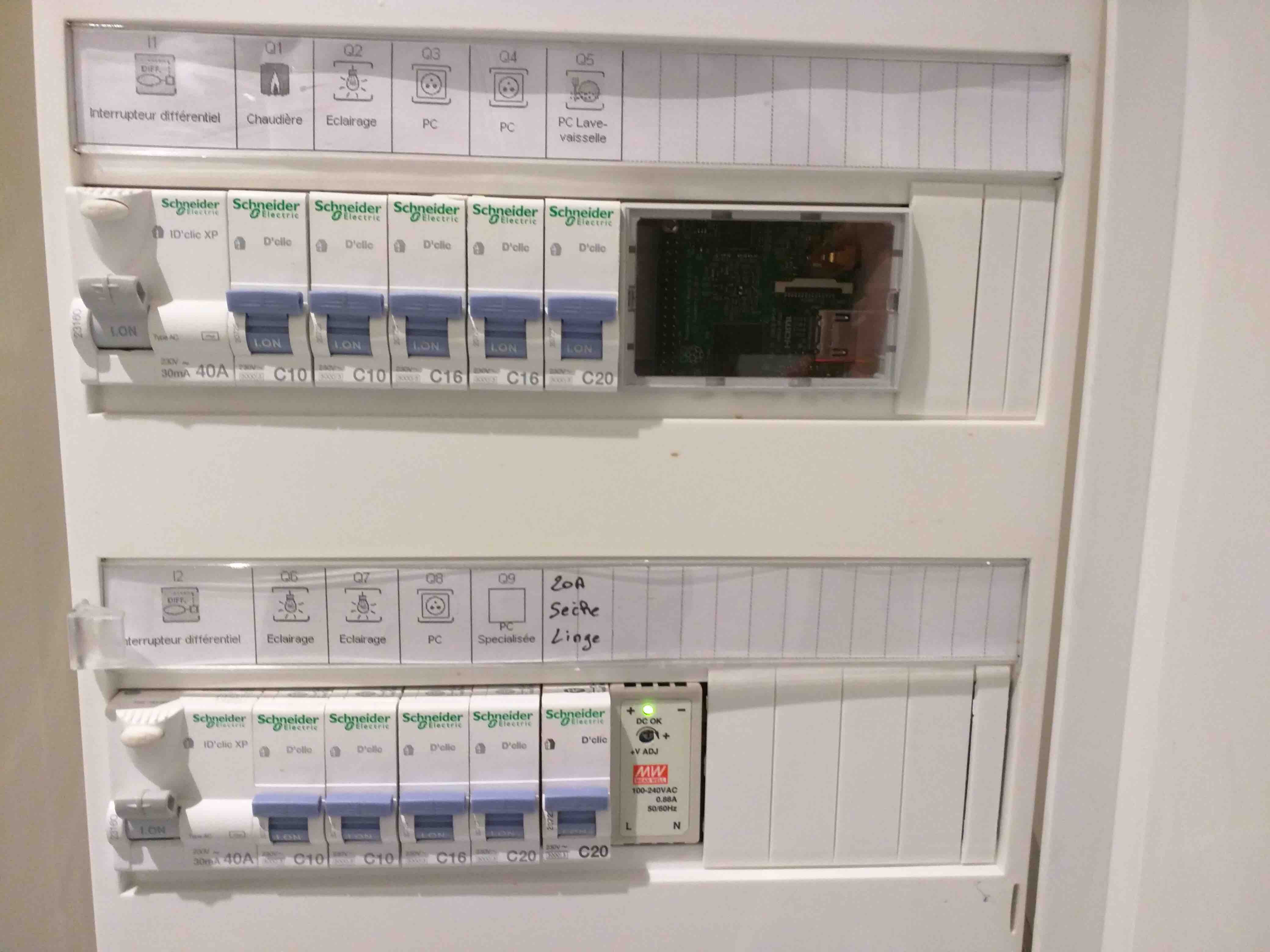 Blog JMG - Domoticz Partie 1 : Intégration de la box dans le tableau ...